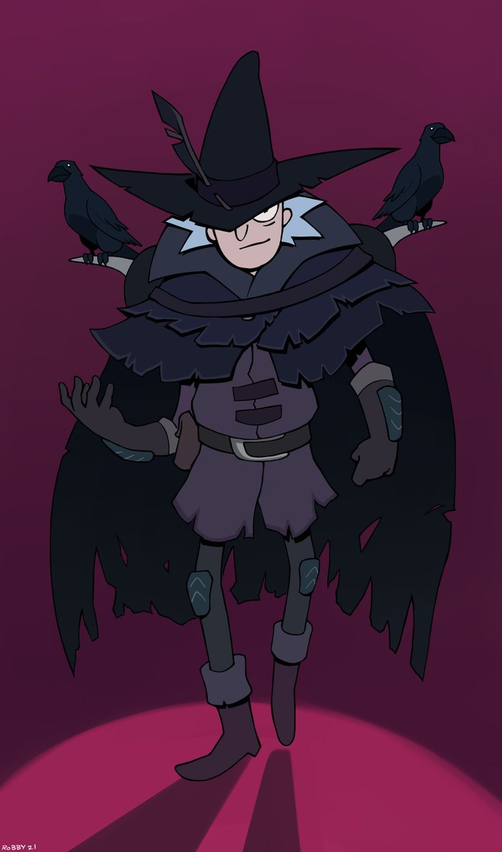 「2 crows rick 」|Robbyのイラスト