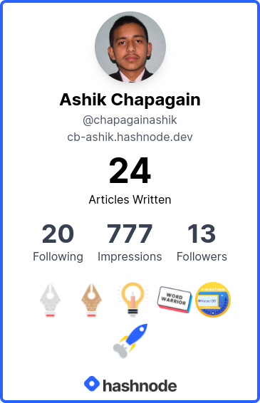 Ashik Chapagain (@ChapagainAshik) | Twitter