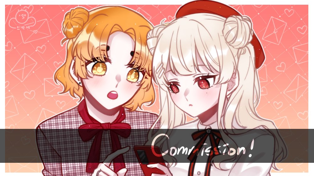 극악무도한 컴션주 | 으악새 on Twitter: "💙후레야매 커미션 작업완료!…