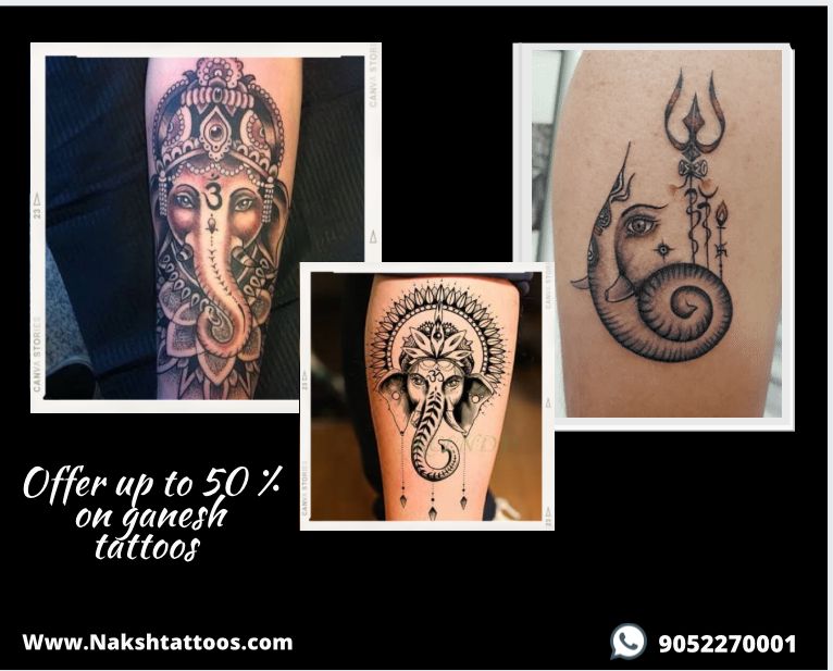 Ganesha Tattoo Om