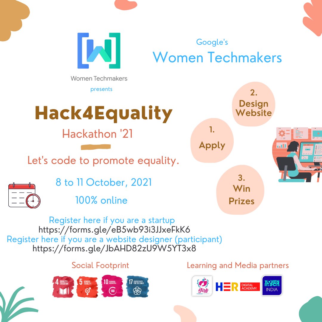 Girls Coding Academy on Twitter: "GOOGLE `S WOMEN TECHMAKERS HACKATHON LESOTHO VS INDIA Open for ...