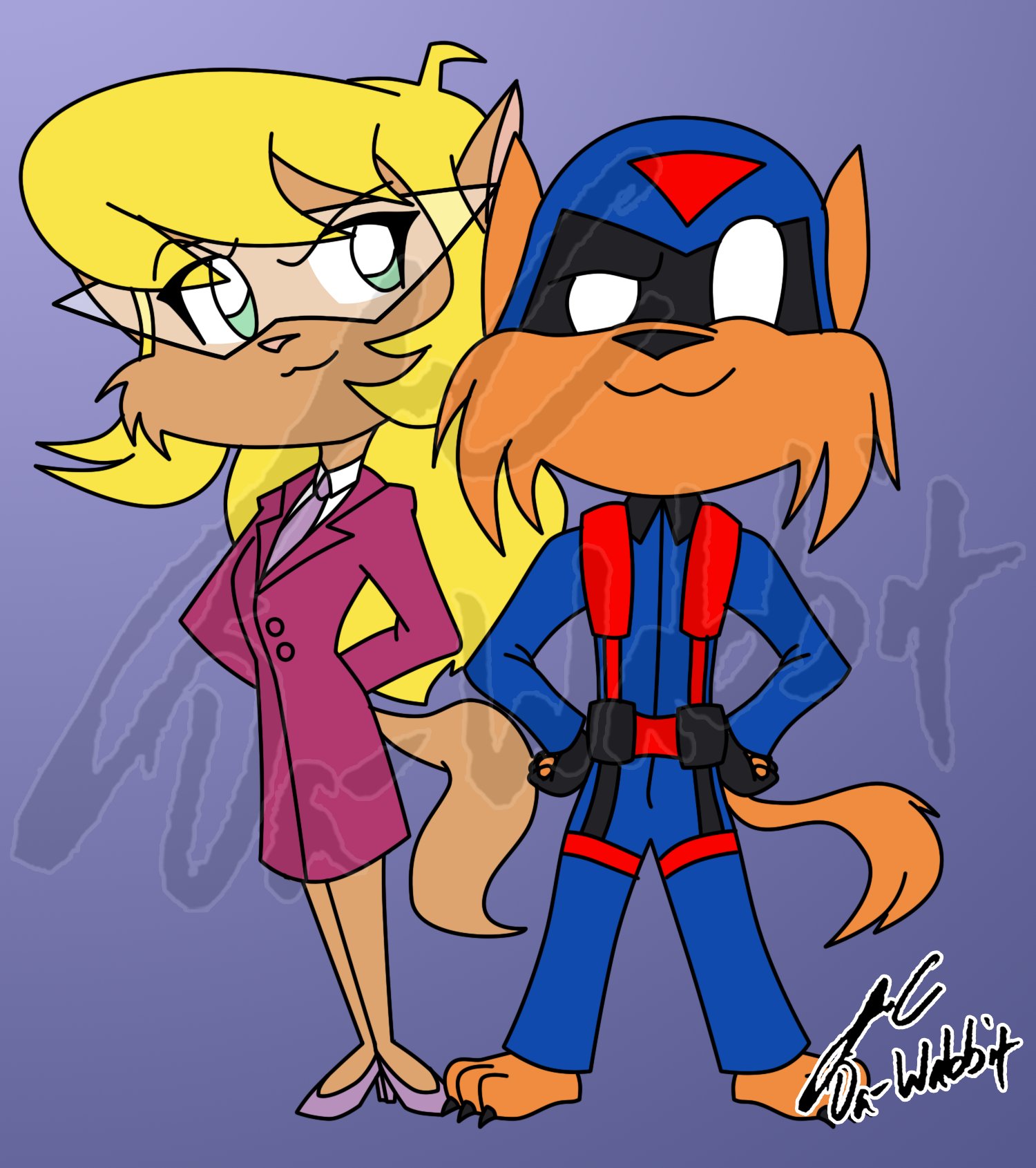 Swat Kats Razor And Callie