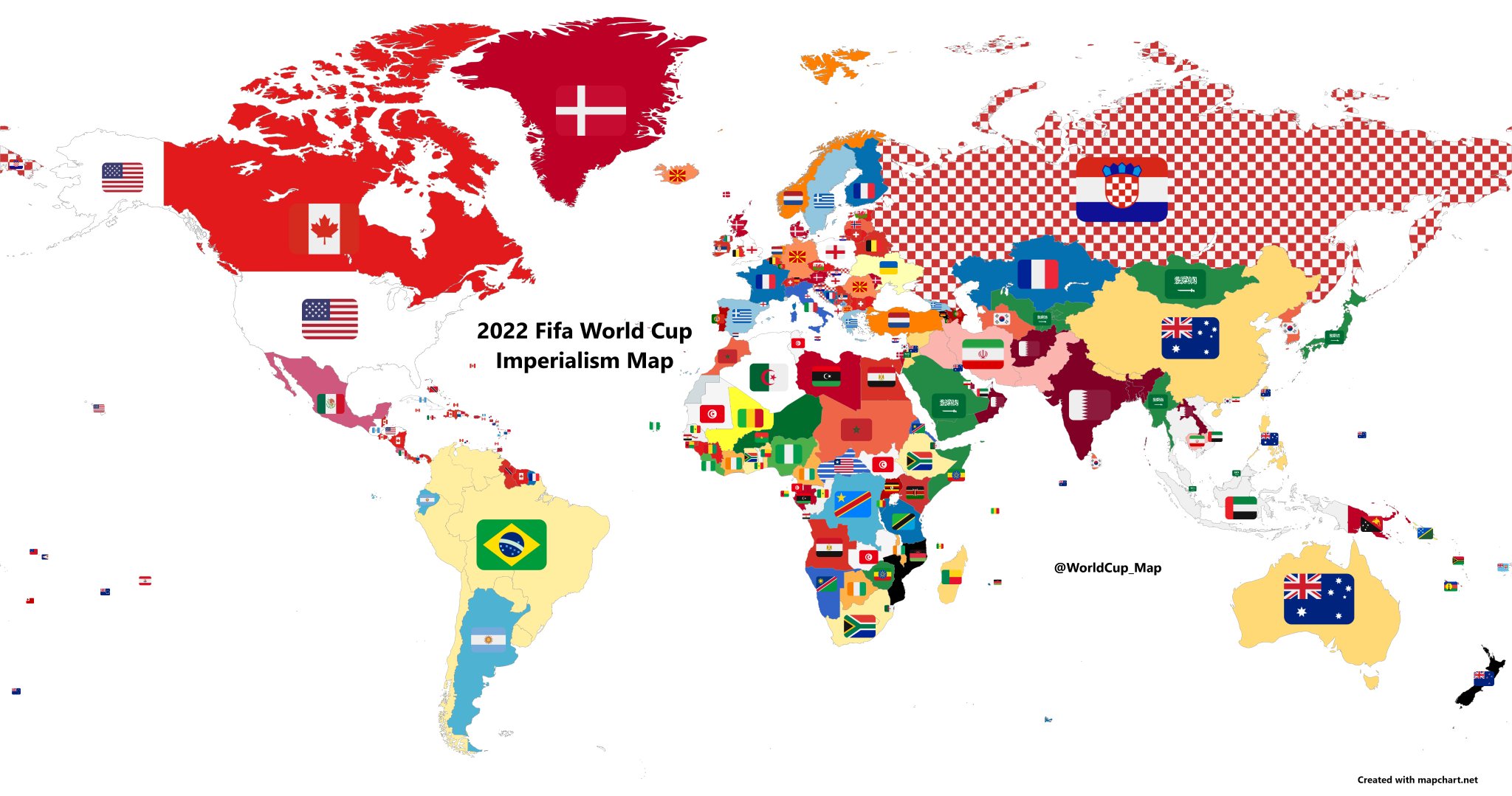 World Map 2022