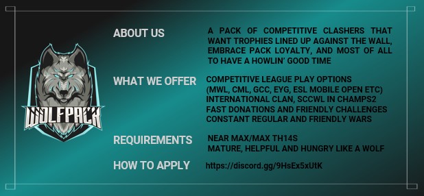 The Wolfpack (@CoC_Wolfpack) | Twitter