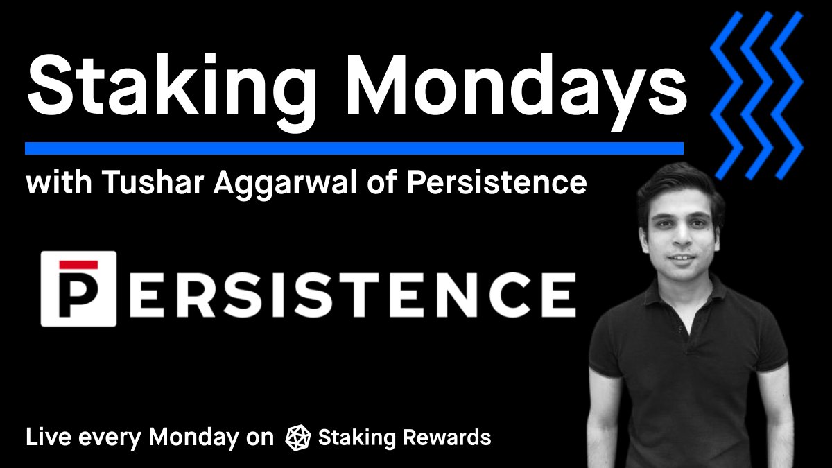 Staking Rewards on Twitter: "🔔NEXT EPISODE OF STAKING MONDAYS🔔 Our next guest on Staking Mondays ...
