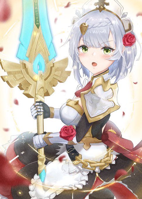 「ノエル原神 エプロン」の画像イラストファンアート人気順