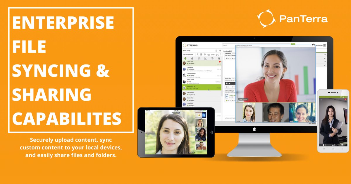 PanTerra Networks on Twitter: "Streams allows your team to share any size of file, or folder ...