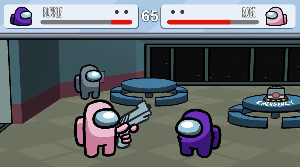 The Among Us 2D Fighting Game is now released! : r/AmongUs