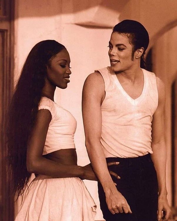 Naomi Campbell And Michael Jackson