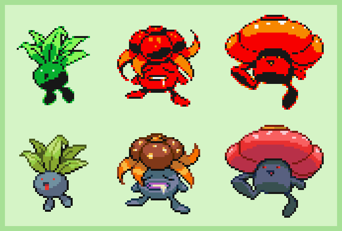 Oddish Evolution Chart