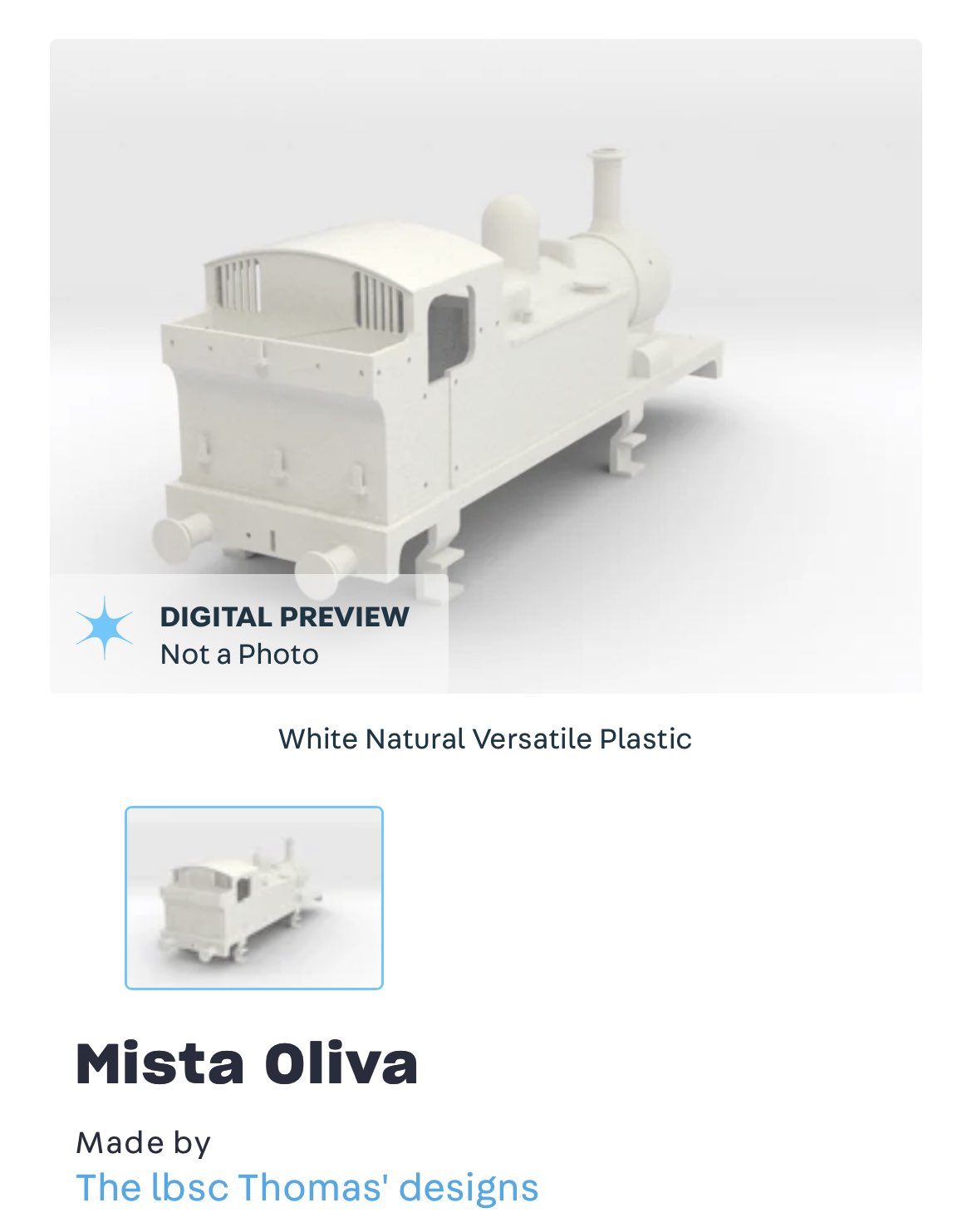 EdwardKing02 on Twitter: "I’ve got replacement body shells for both of them by @/the_lbsc_thomas ...