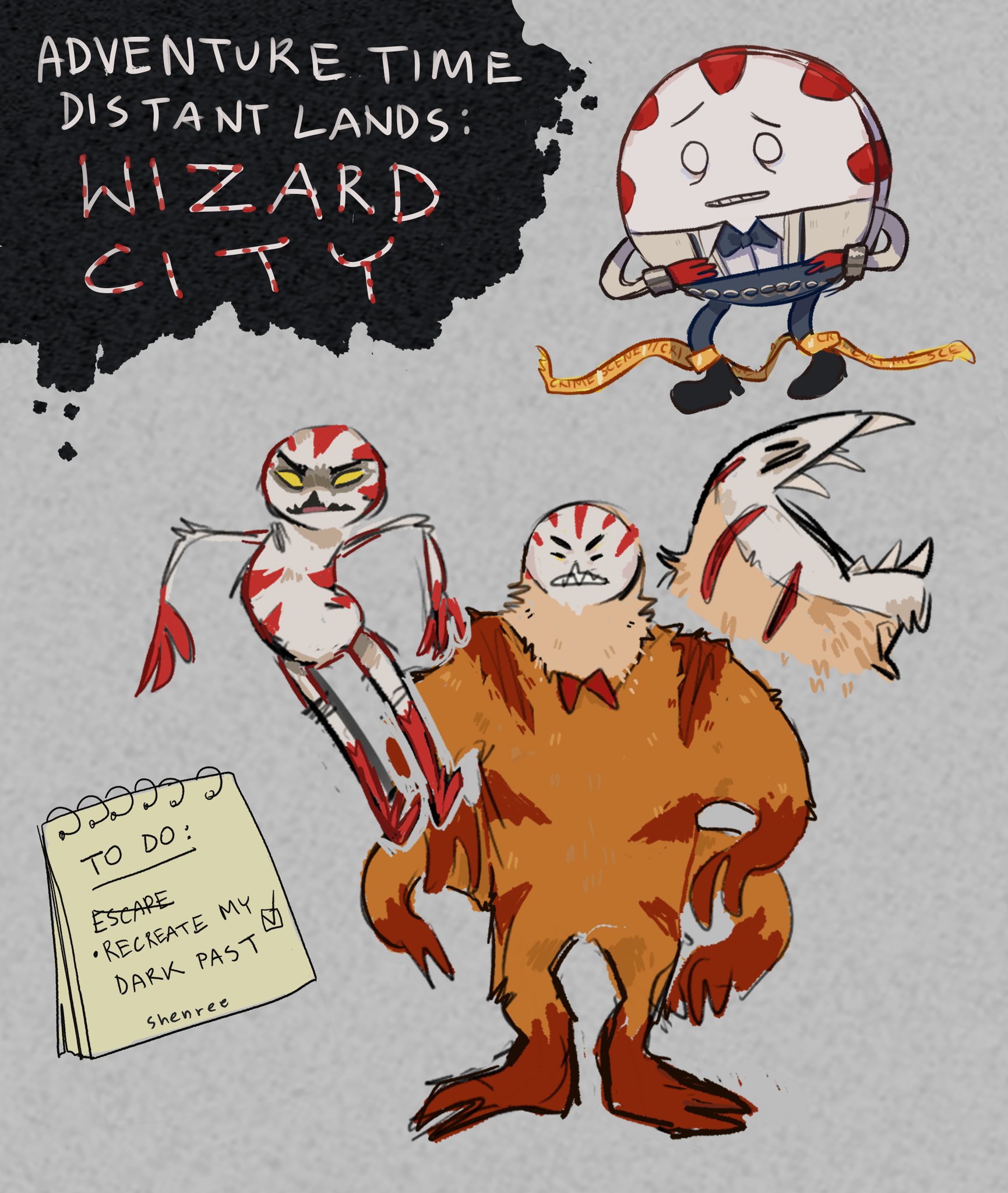 Adventure Time Characters Peppermint Butler