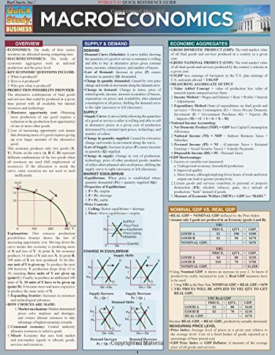 DOWNLOAD [PDF] Macroeconomics: Reference Guide (Quickstudy: Business) by Inc. BarCharts / Twitter