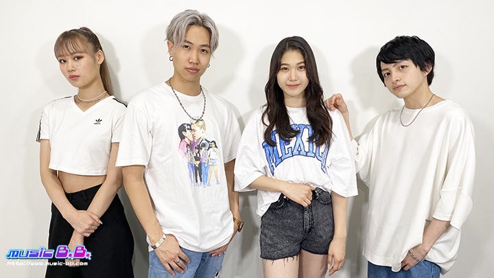 MUSIC B.B.「from WONDER B」コーナー！ 男女4人組グループ +81 DA B BABEの魅力にフォーカスするこのコーナー ...