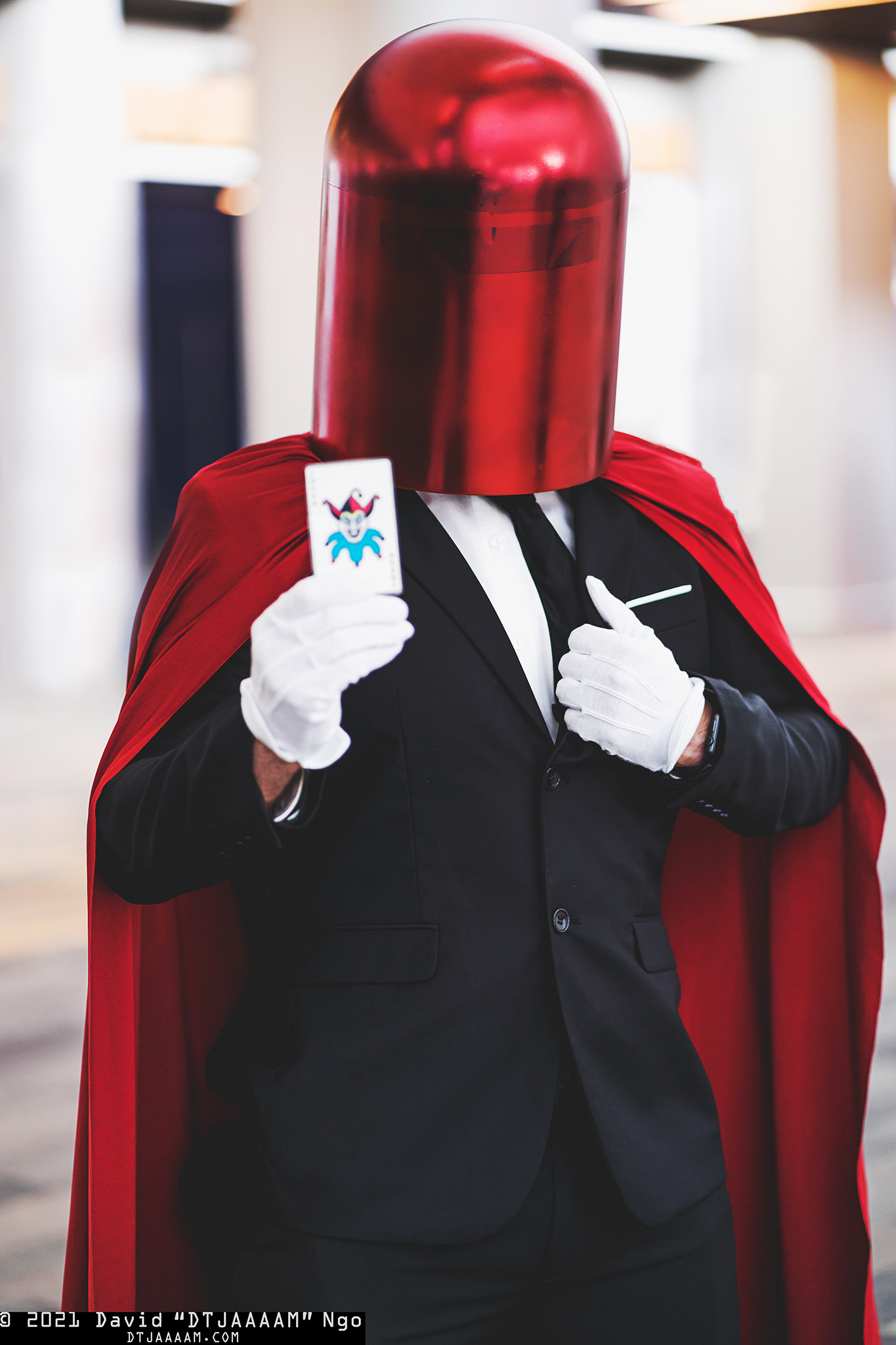 Red Hood Joker Helmet