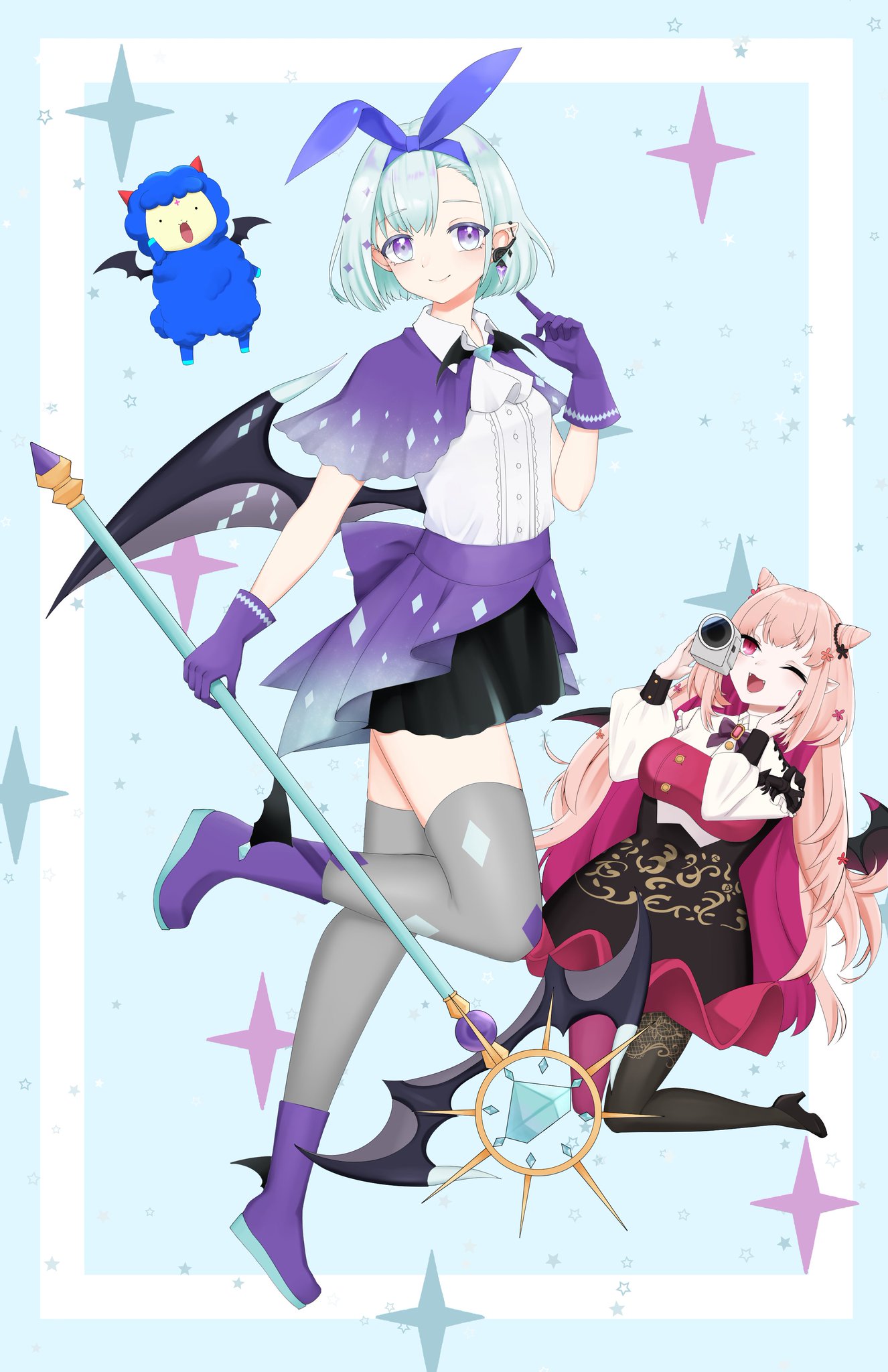 きしばたすなお🐏🌌 On Twitter この度、 ラム睡眠 のお二方のファンアートを『グレイス・バートレイ Grace