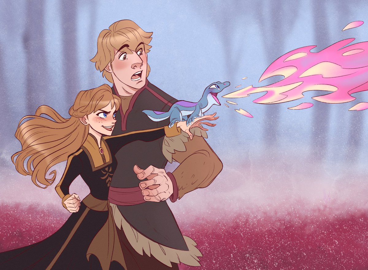 Frozen Kristoff And Anna Fan Art