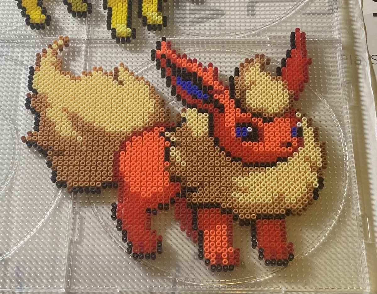 Flareon Perler