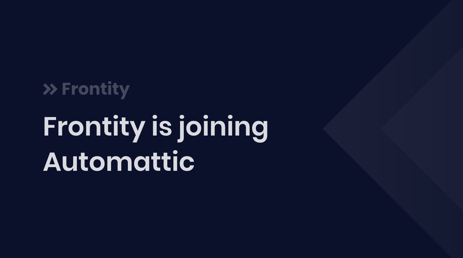 » Frontity (@Frontity) / Twitter