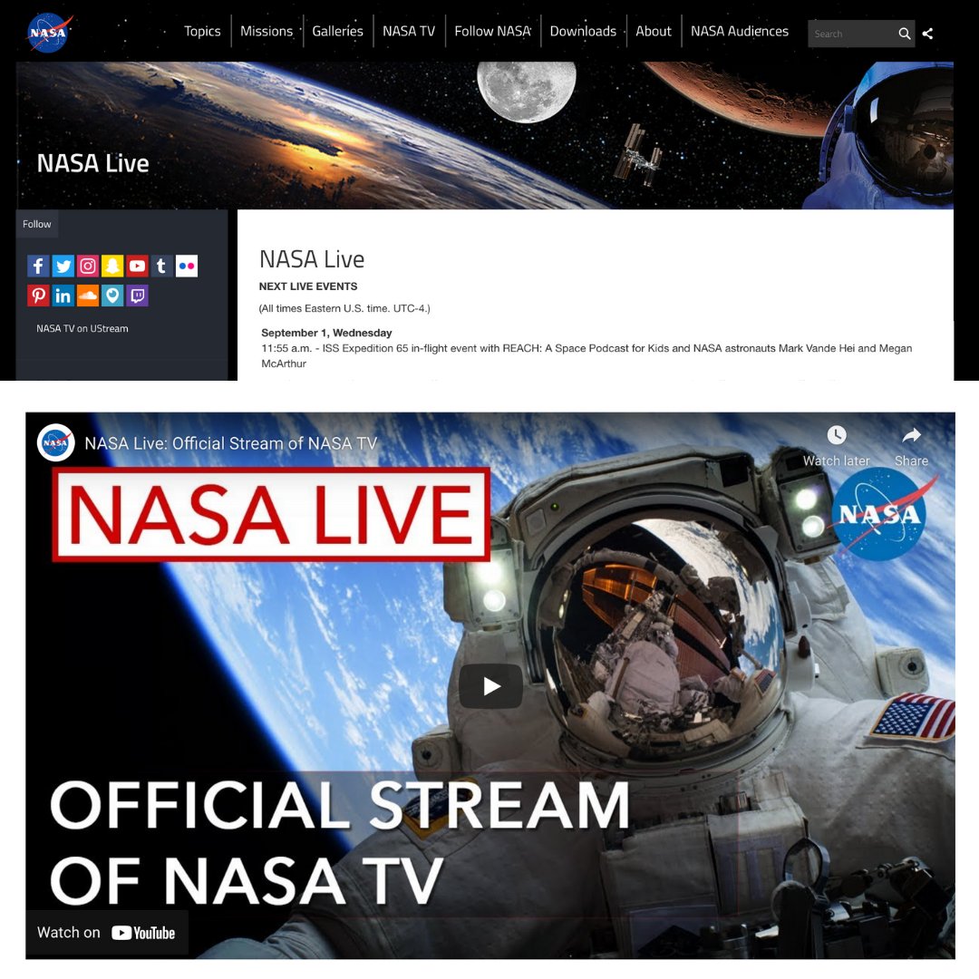 Nasa Tv Live Broadcast Today