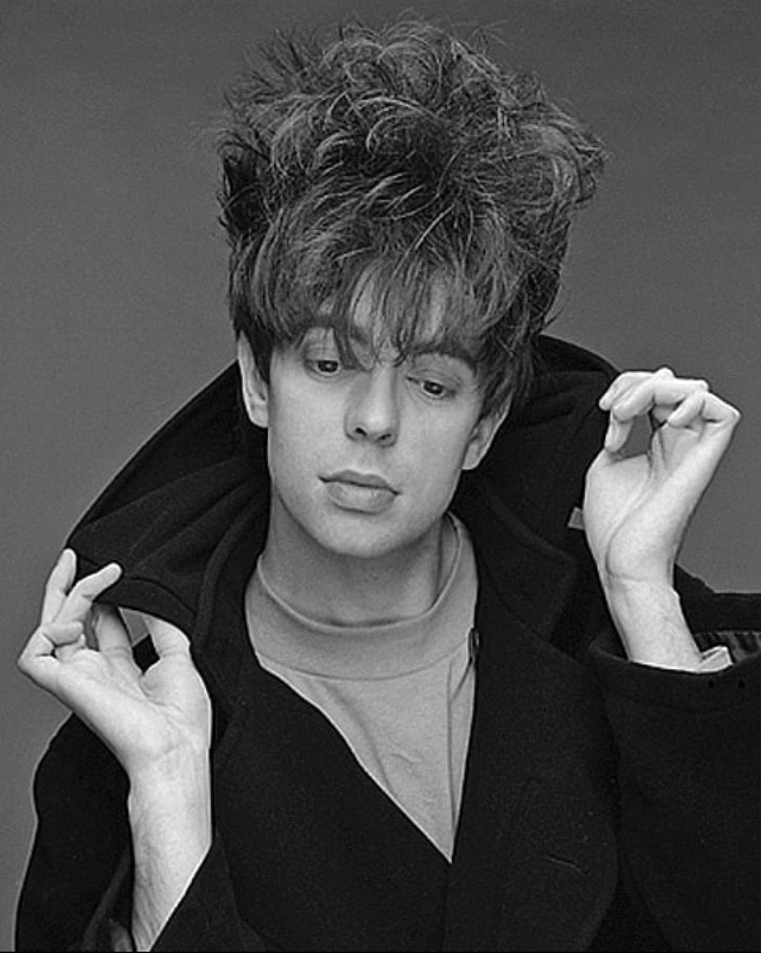 Ian McCulloch Of Echo The Bunnymen Backstage At Lanchester