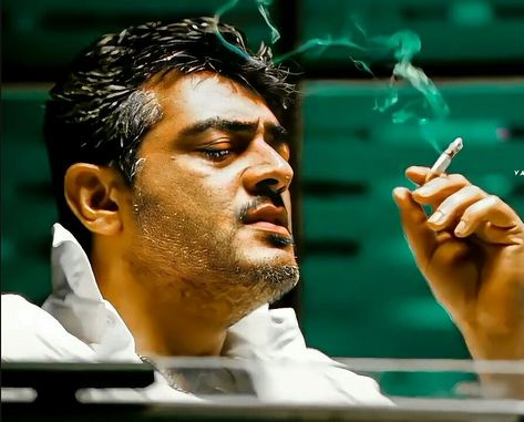Mankatha Ajith Smoking Stills