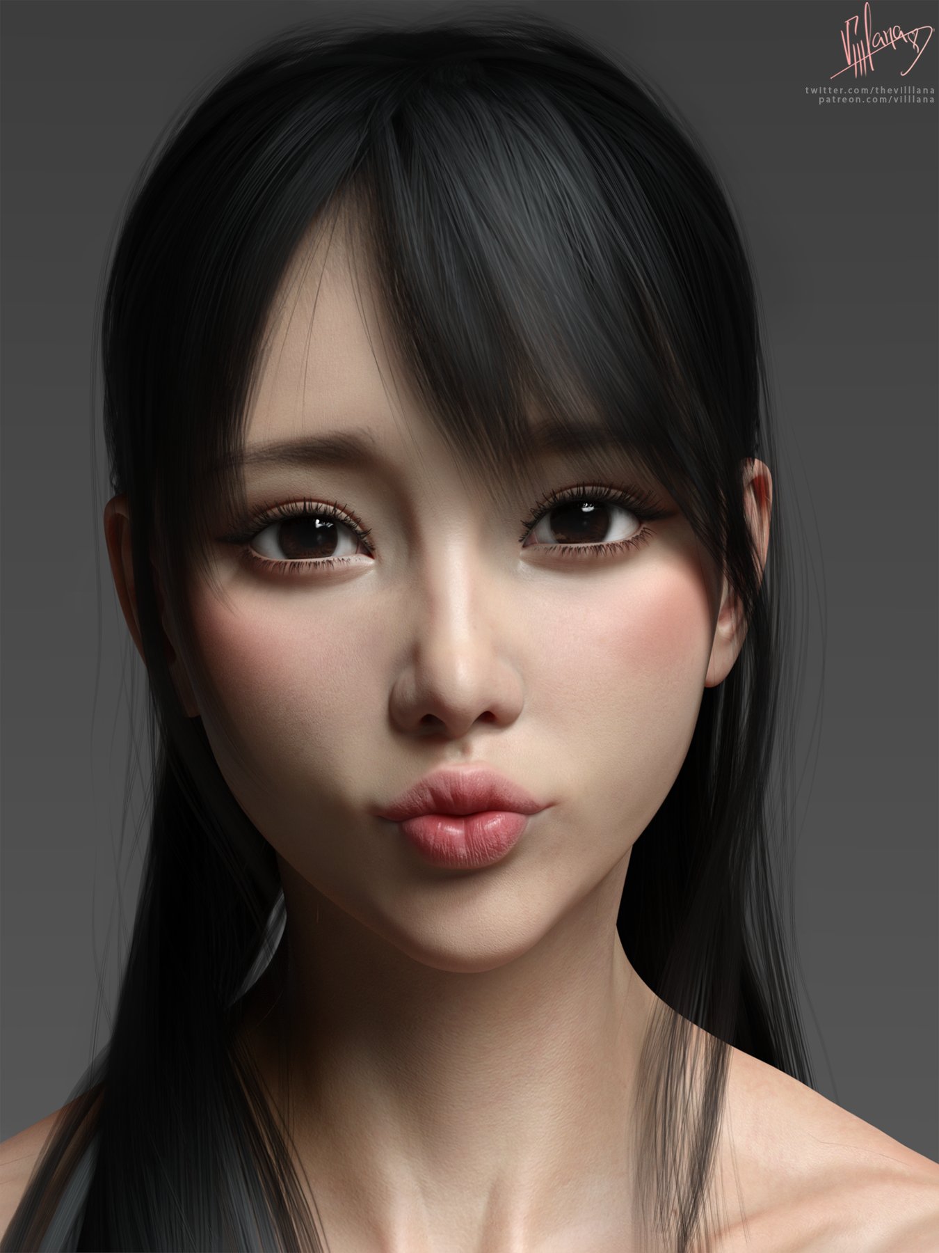 villlana on Twitter: "Yui Jeon 🇰🇷 — hd ver https://t.co/GopKgEvO1O KISS KISS RIOT 😘 ------ yui ...