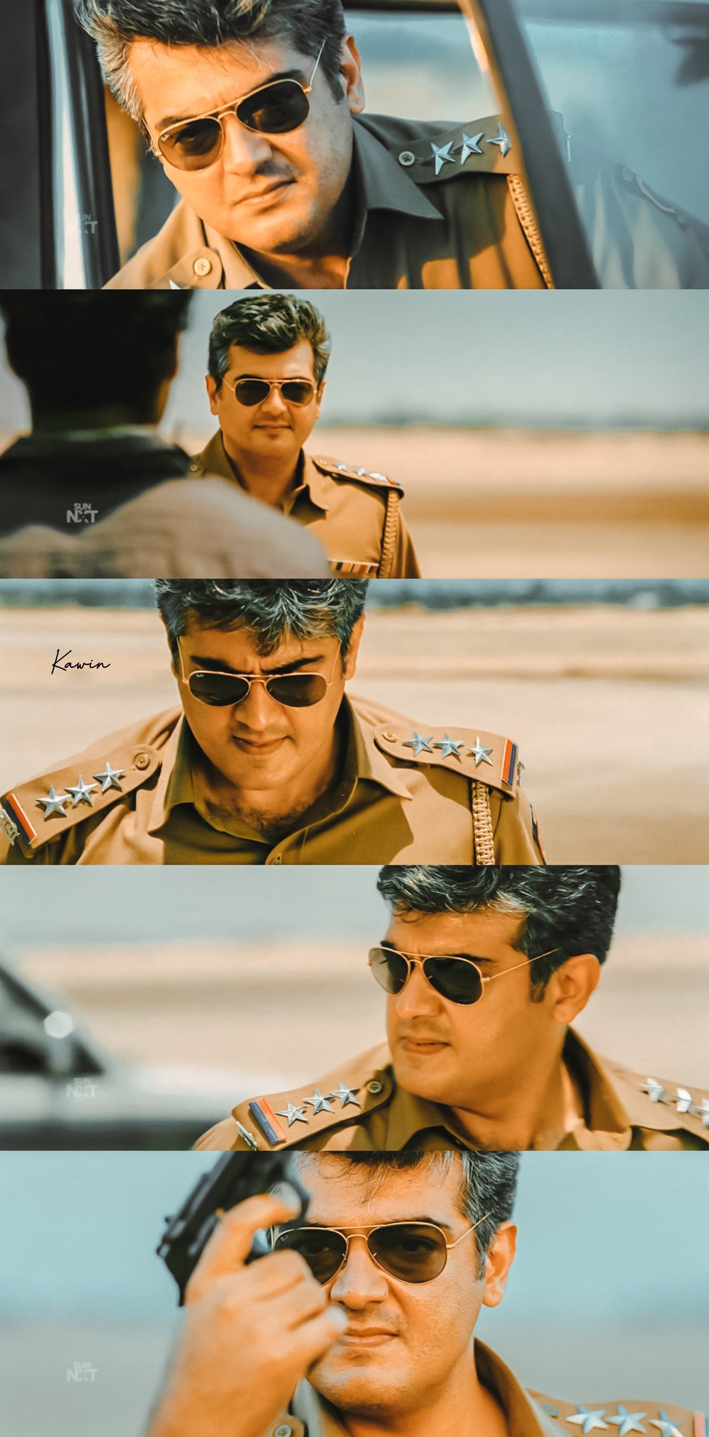Ajith In Mankatha Police