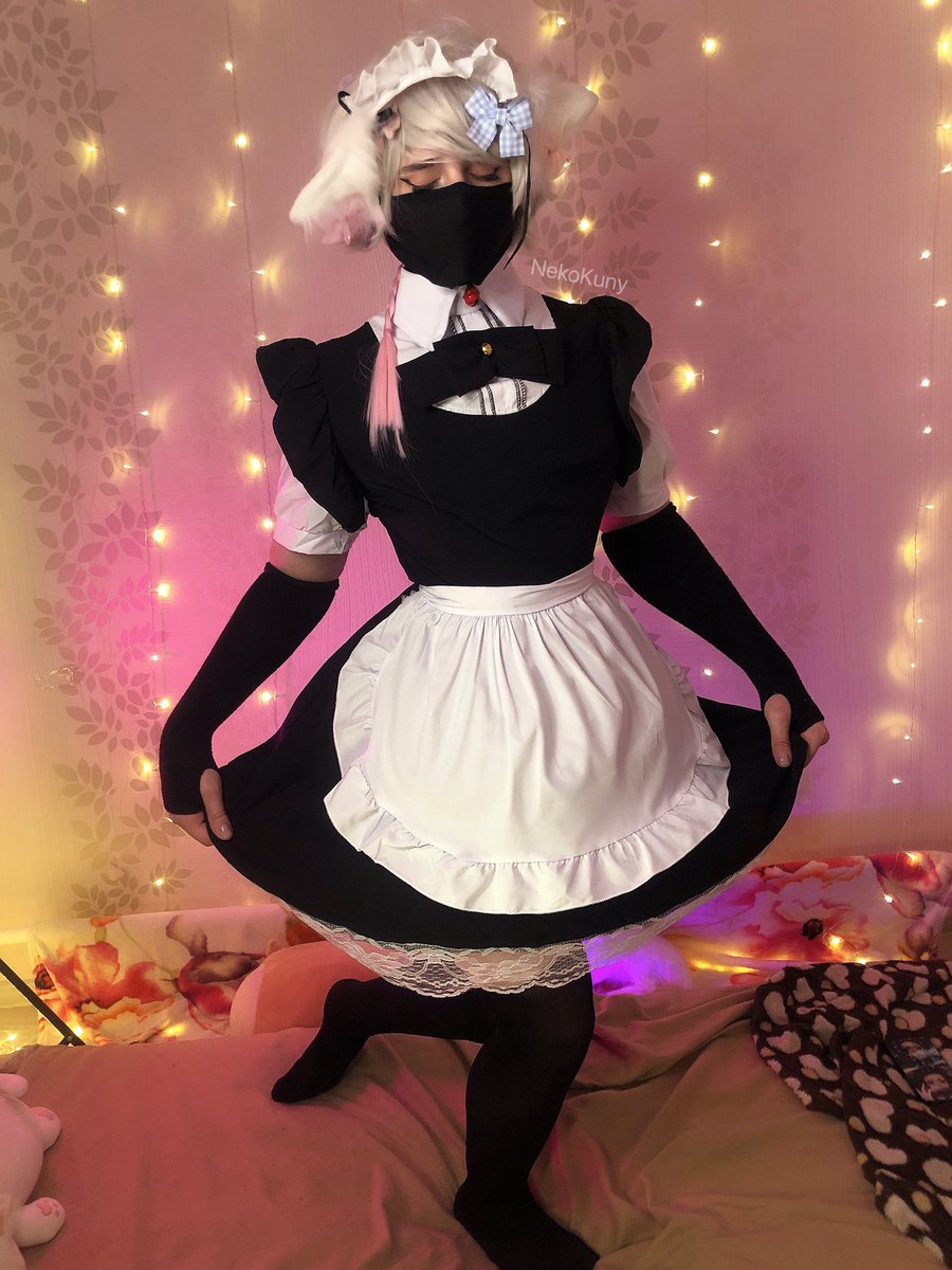 At your service Master💕 Neko Kuny’a ฅ(^•ㅅ•^ )ฅ @kuny_neko
