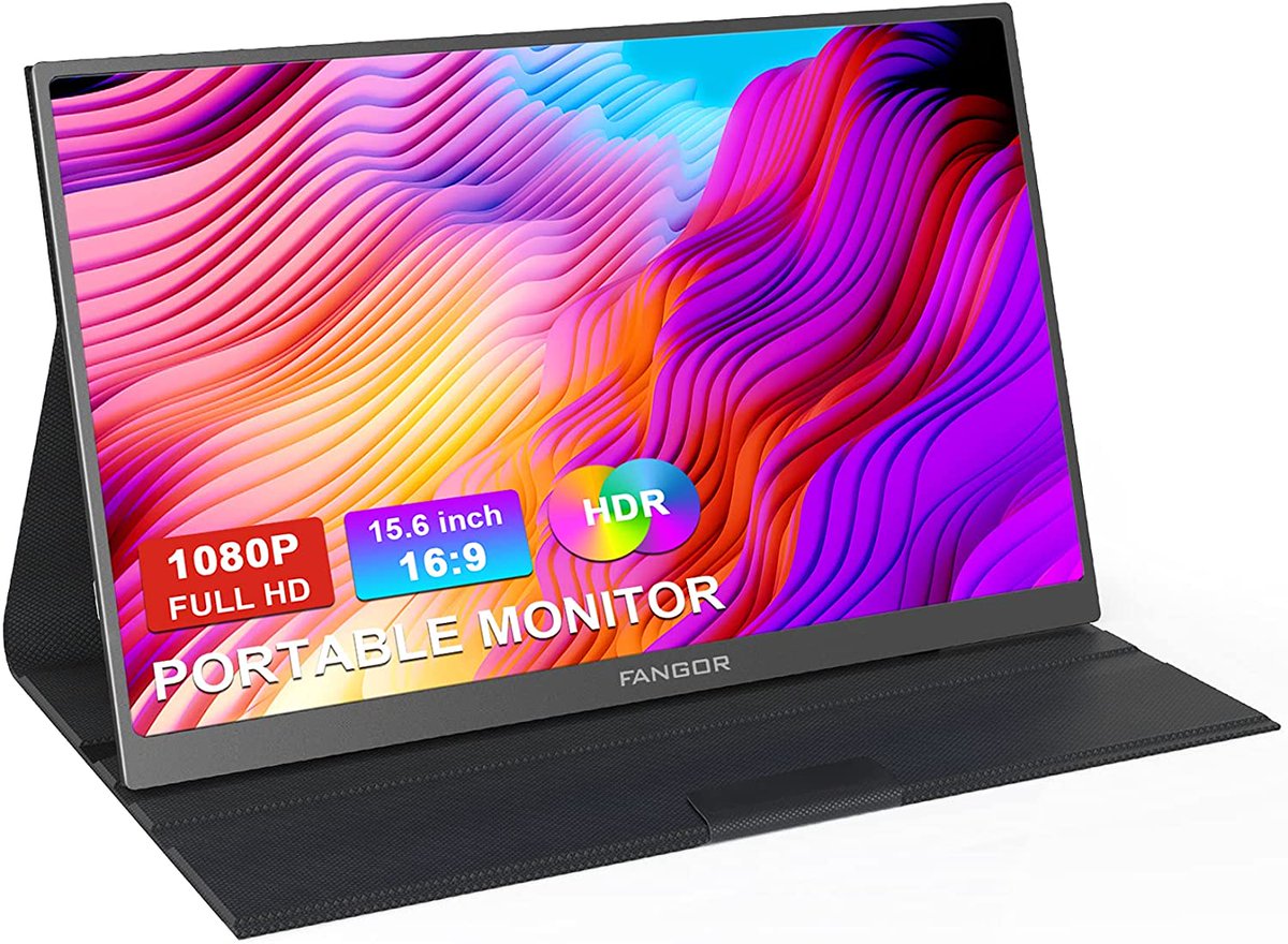 FANGOR 15.6" FHD1080P Portable Monitor Only $152.99! : r/Monitor_Deals