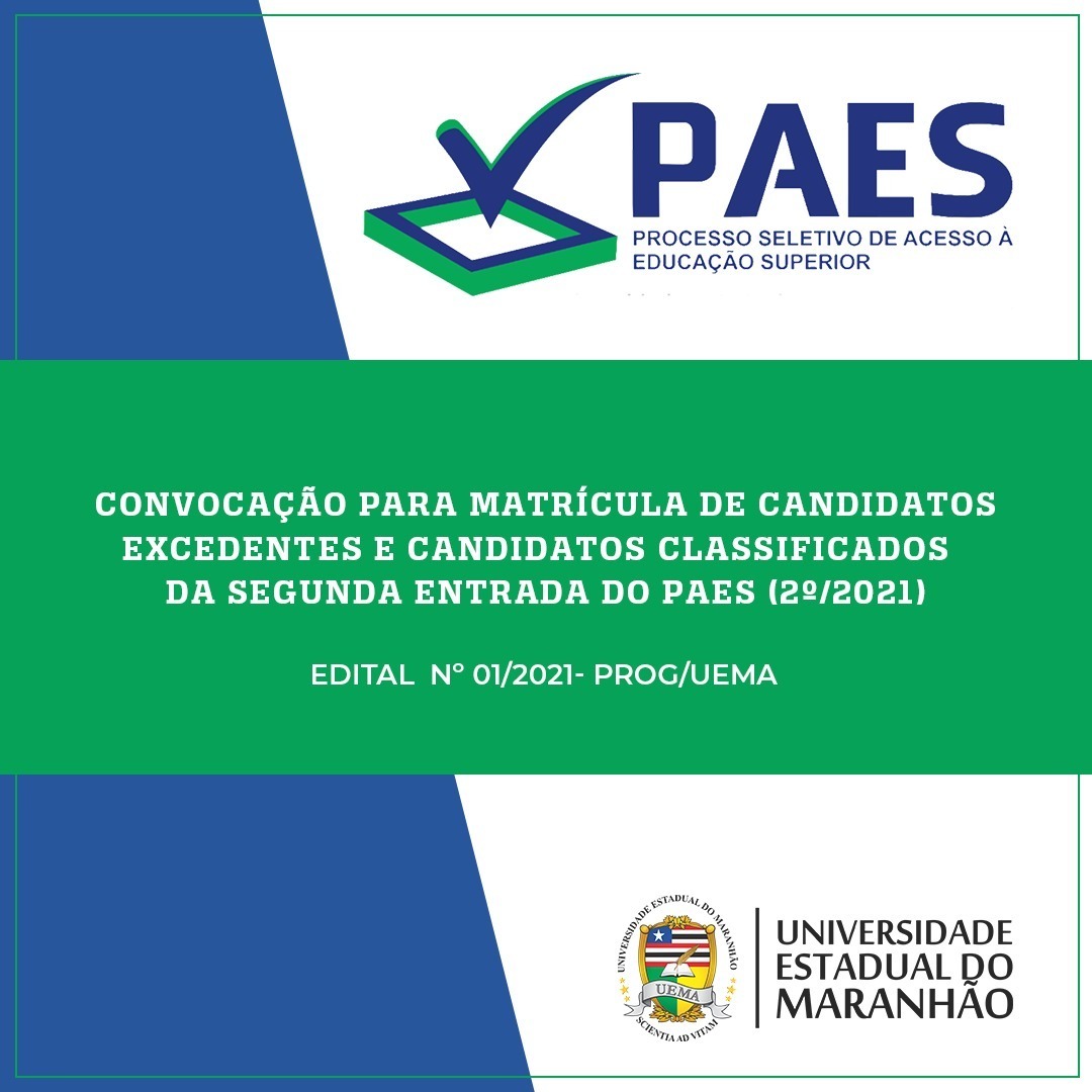 Uema On Twitter 📢atenção 😮 Saiu O Edital De Convocação Para Matrícula
