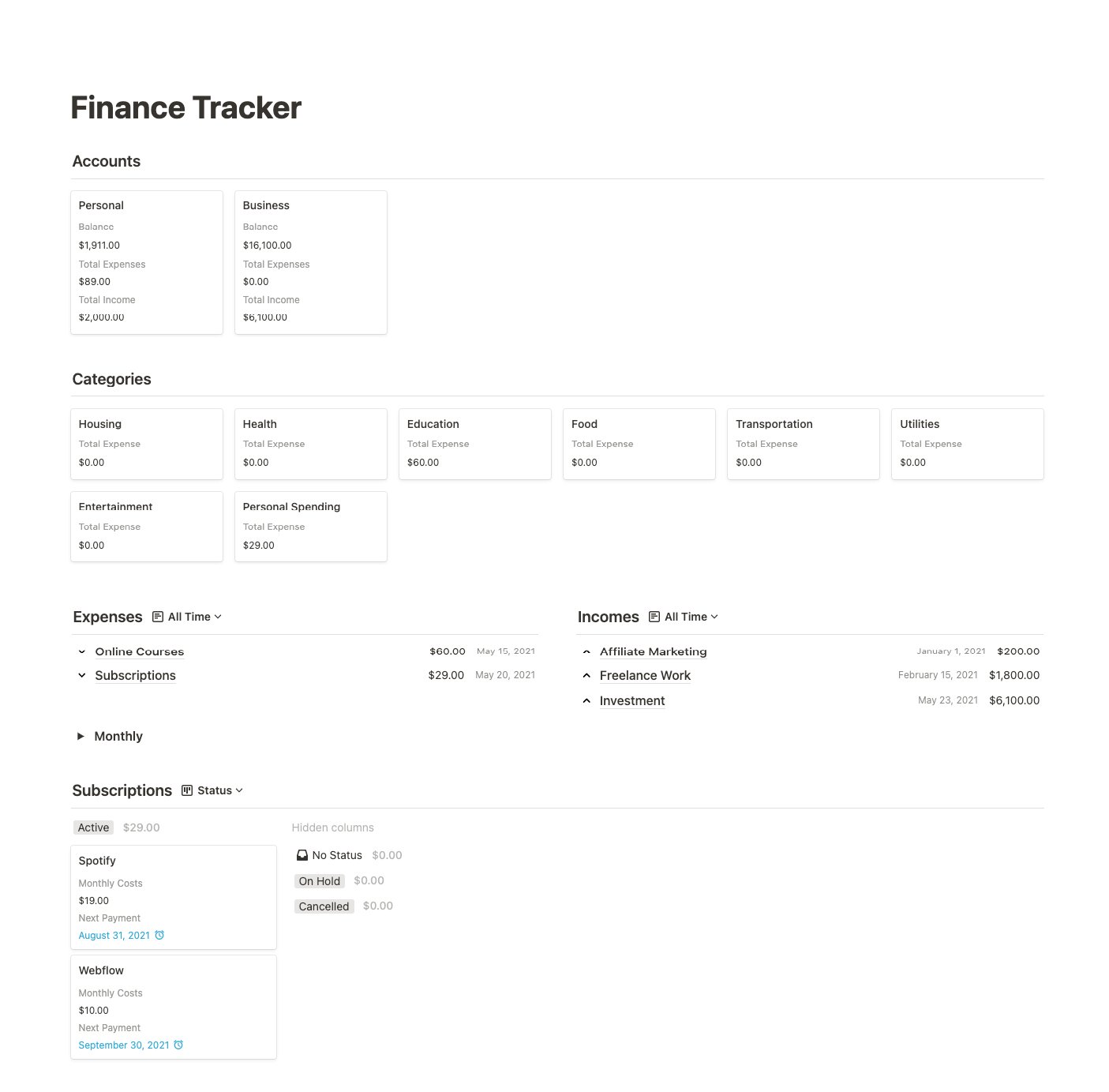 Easlo on Twitter: "Finance Tracker https://t.co/iB30kM5UbP" / Twitter