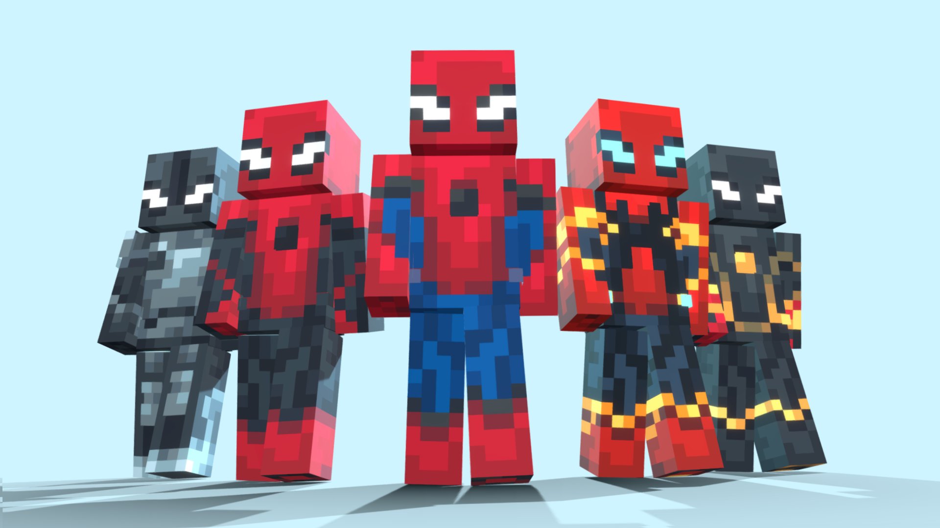 Minecraft Spider Man Wallpaper Me And My Team Have Been Working On A