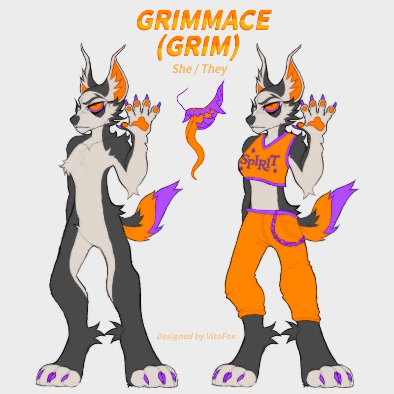 VitoFox 🔜TFF on Twitter: "New character sold at $50 on an auction ! Meet Grimmace owned by a ...