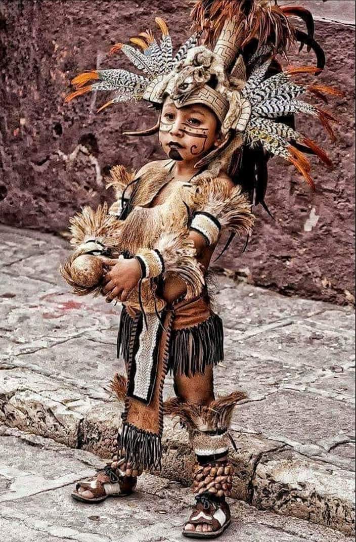 Authentic Aztec Costume