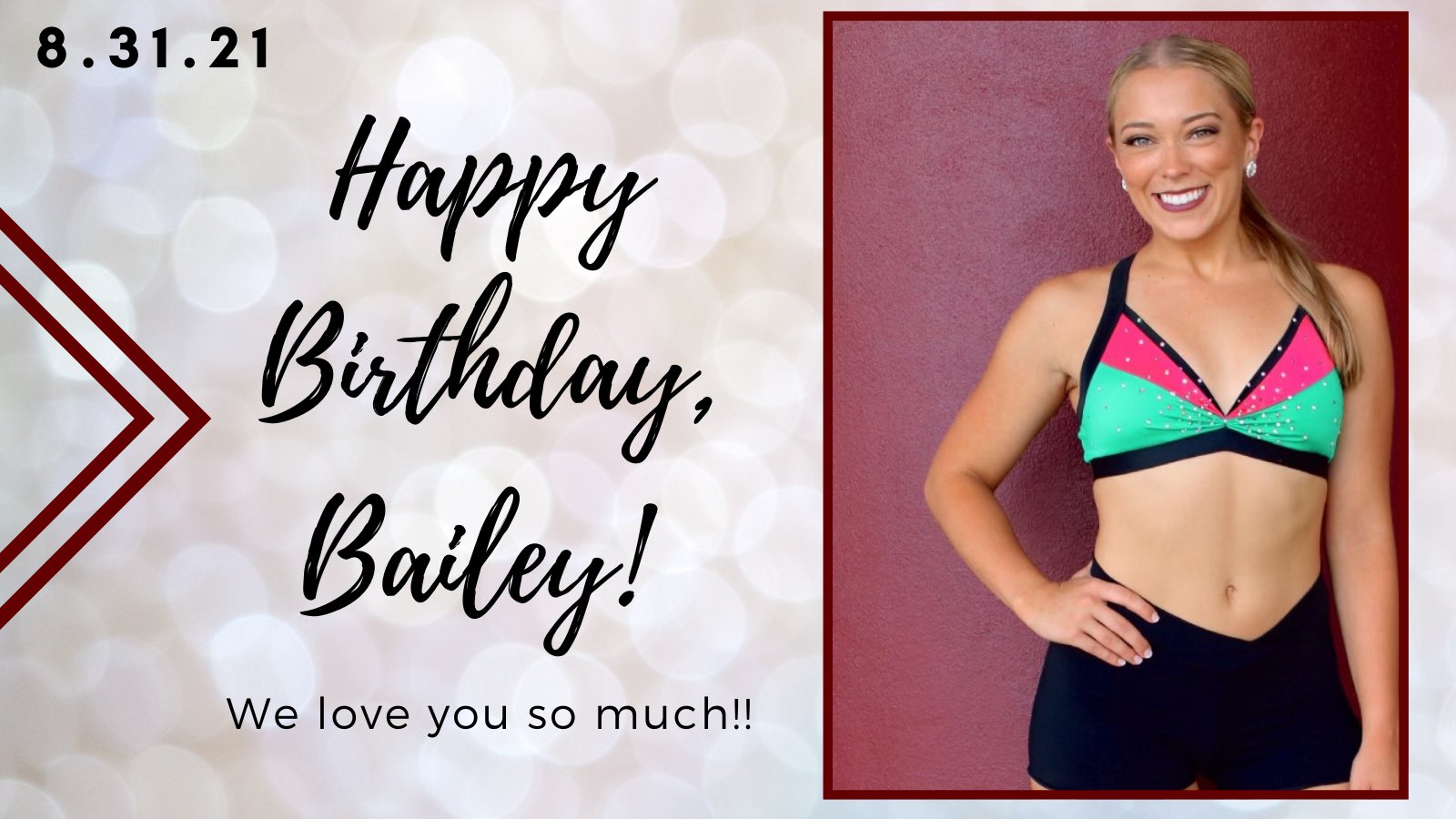 Aggie Dance Team on Twitter: "Let’s wish our wonderful Junior, Bailey the BEST Happy Birthday ...