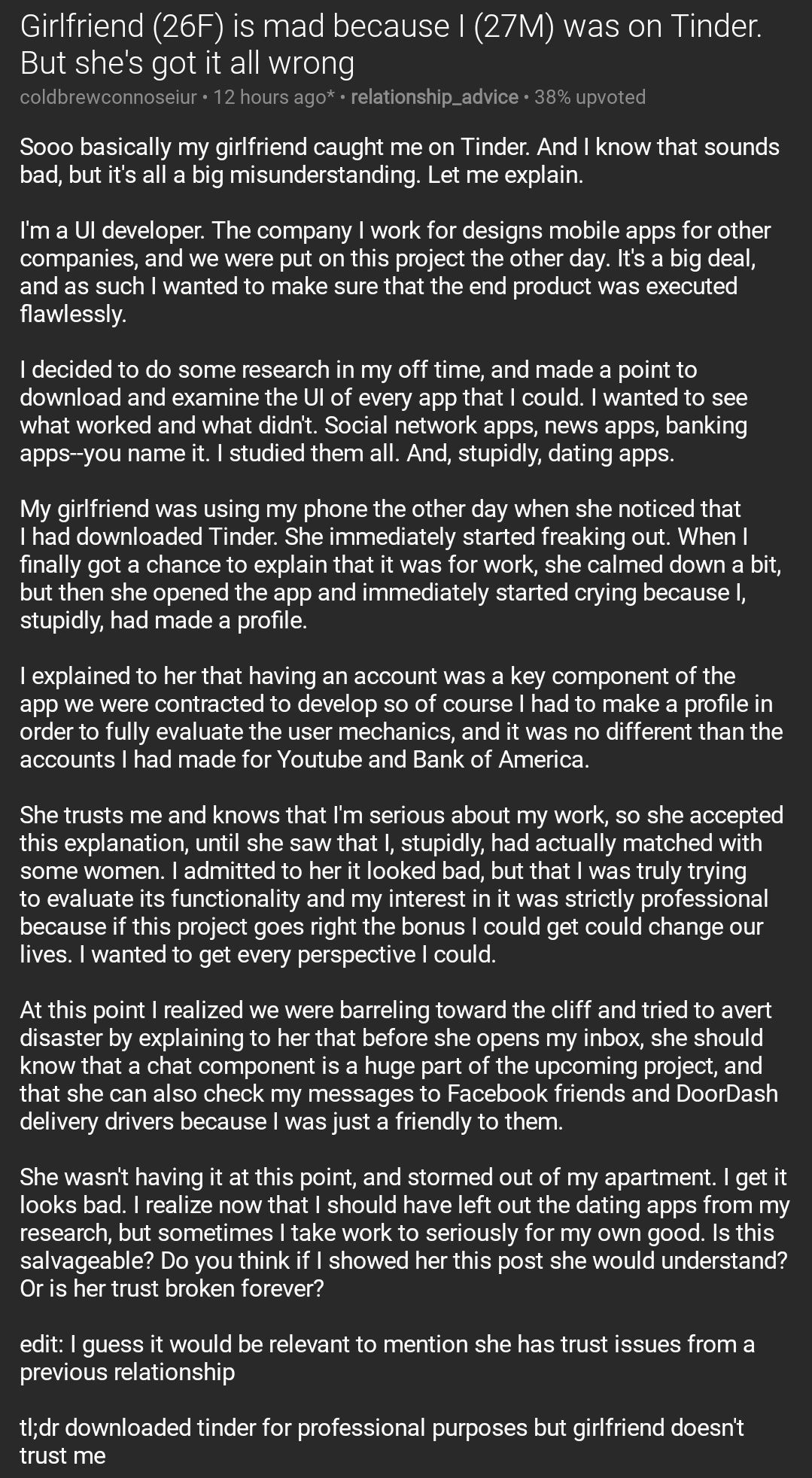 Girlfriend Application Facebook