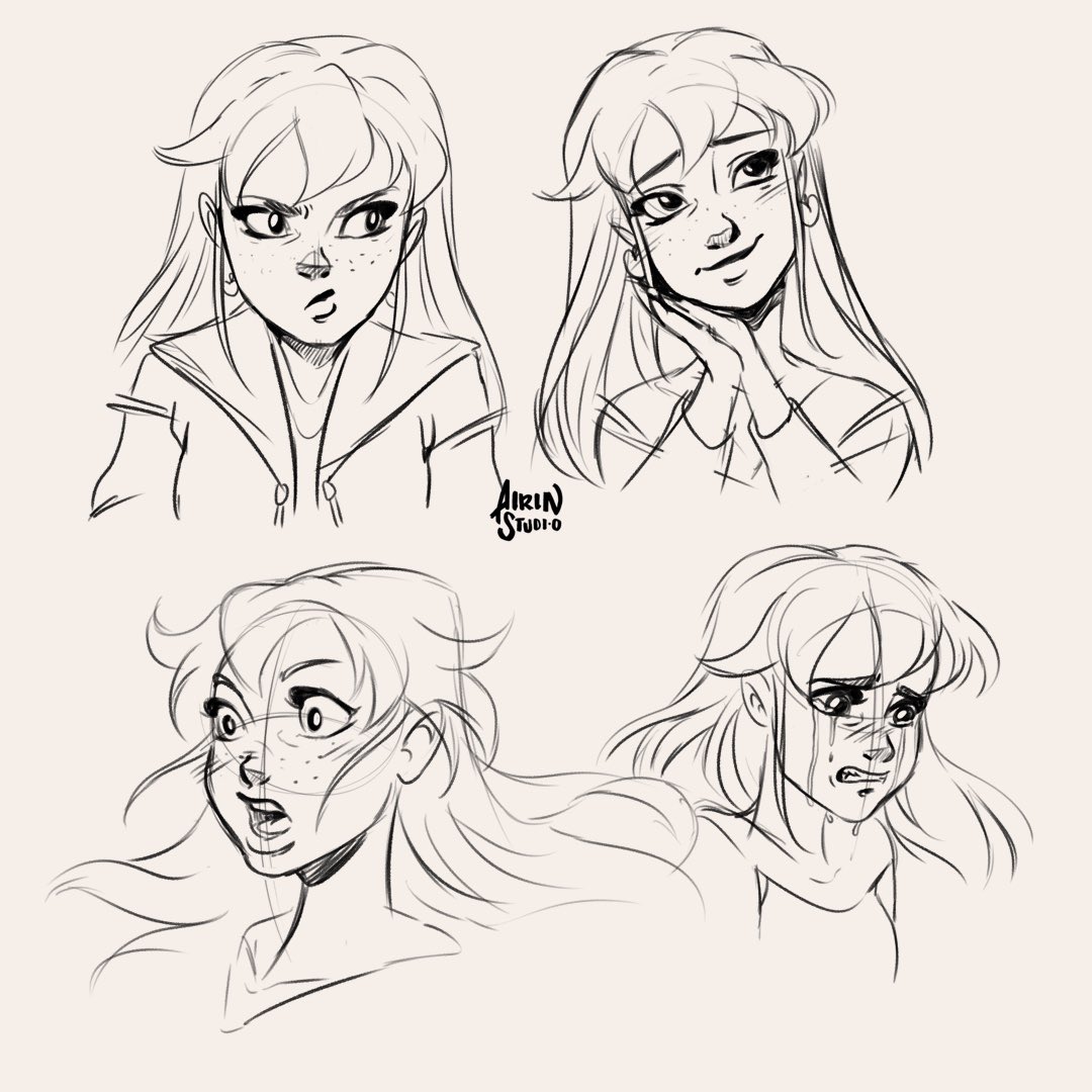 Face Expression Sketches