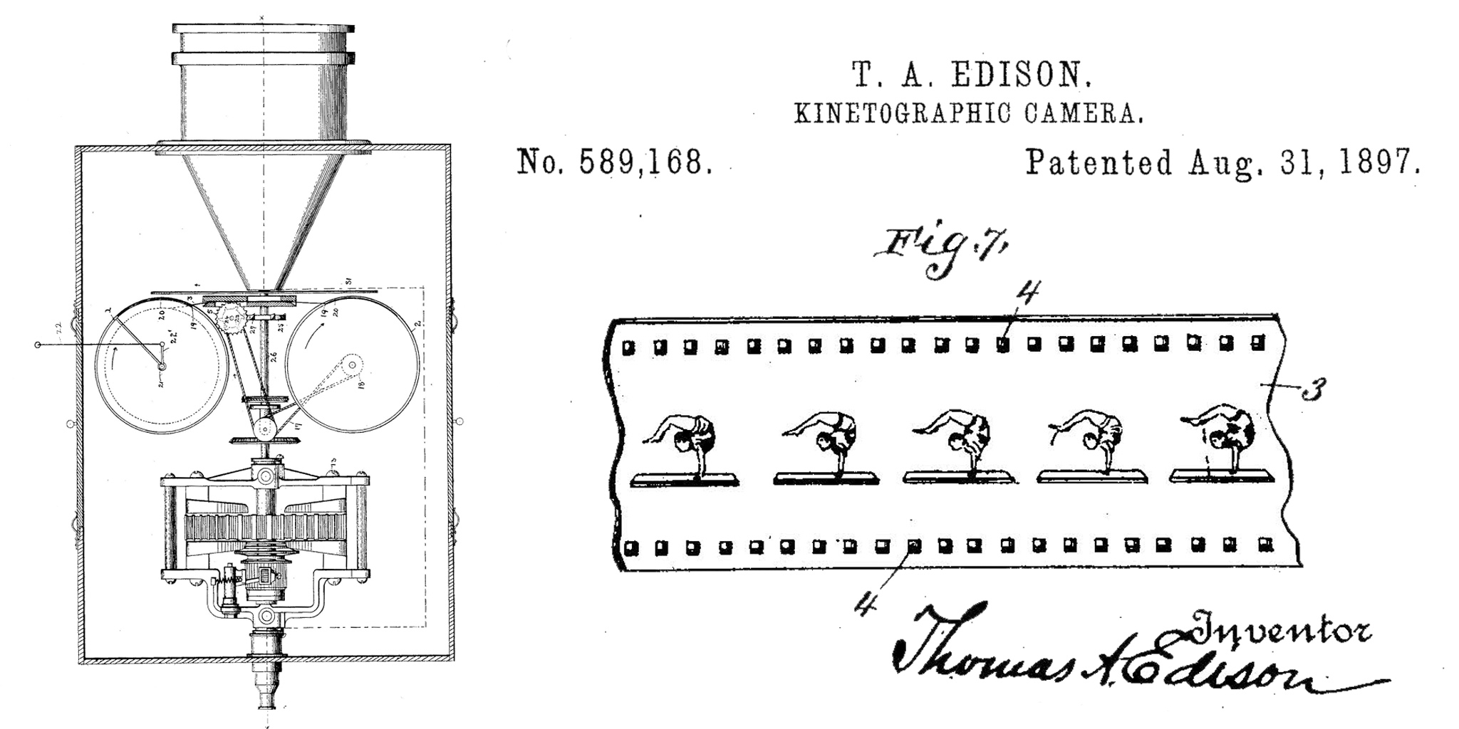 Thomas Edison Kinetograph Camera