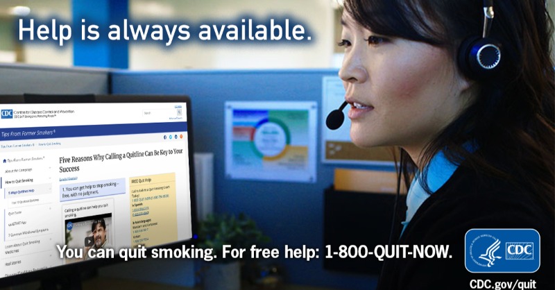 CDC Tobacco Free on Twitter: "Quit coaches are trained to help you during your quit journey ...