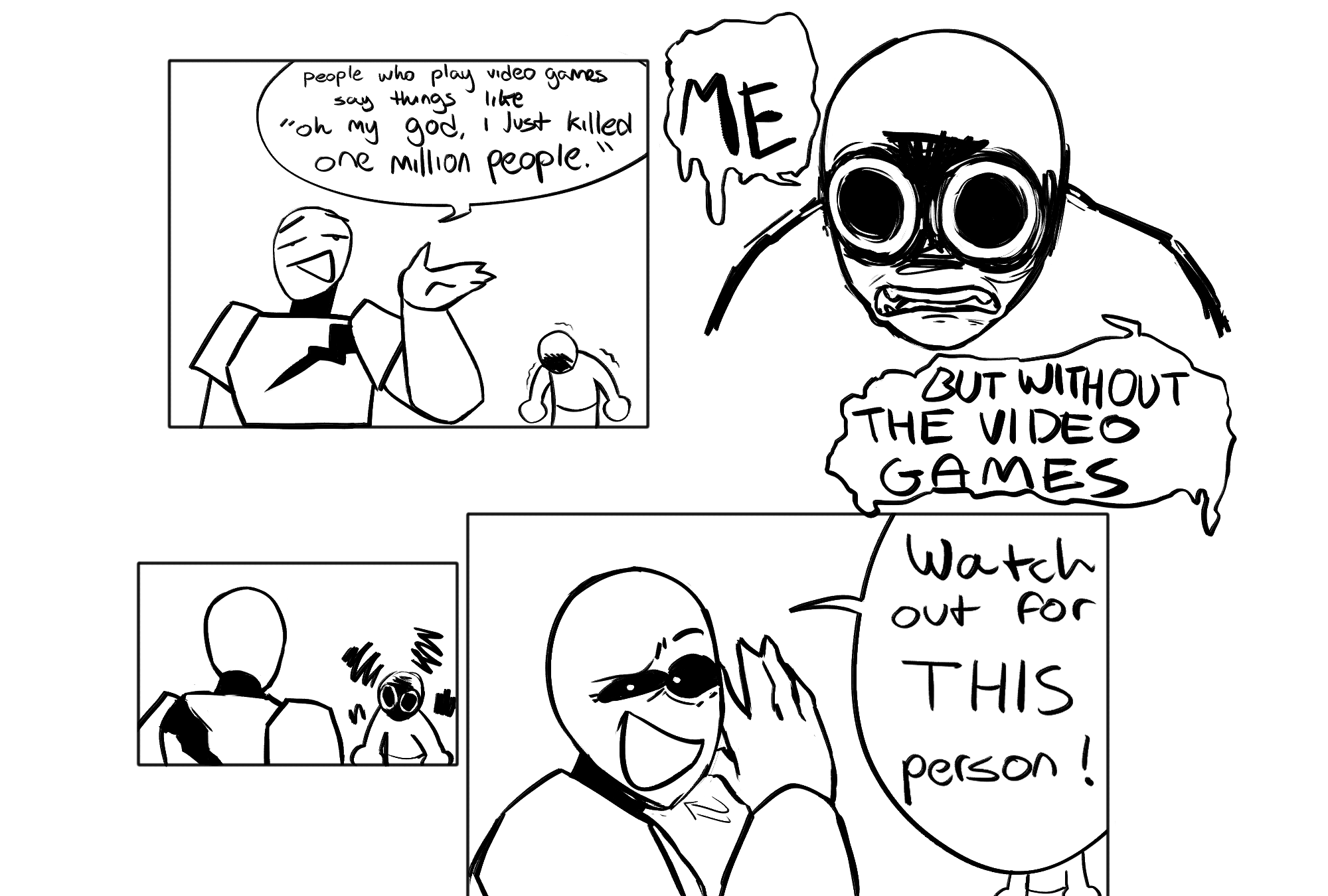 Couple Playing Video Games Tumblr Drawing