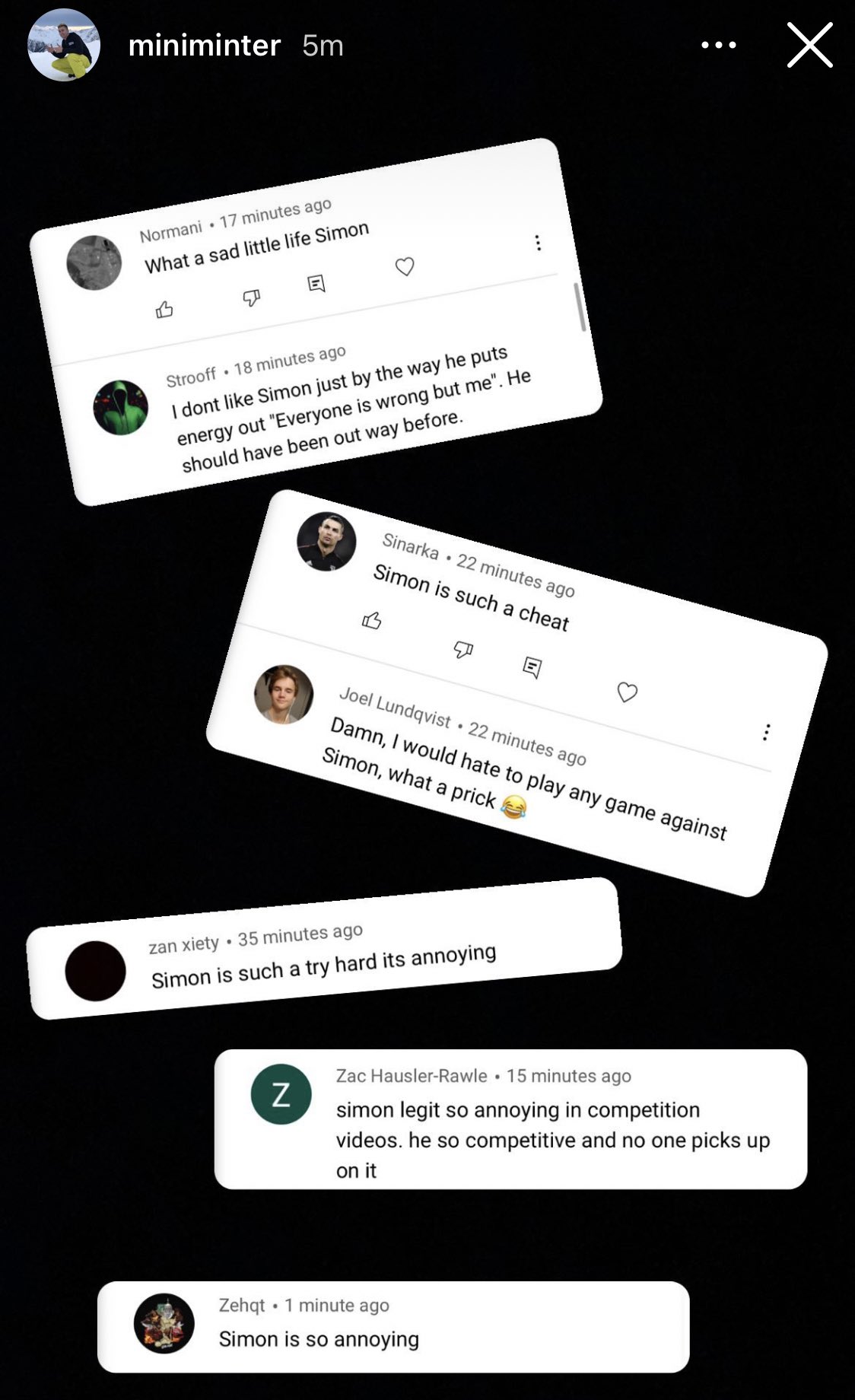 Miniminter Instagram