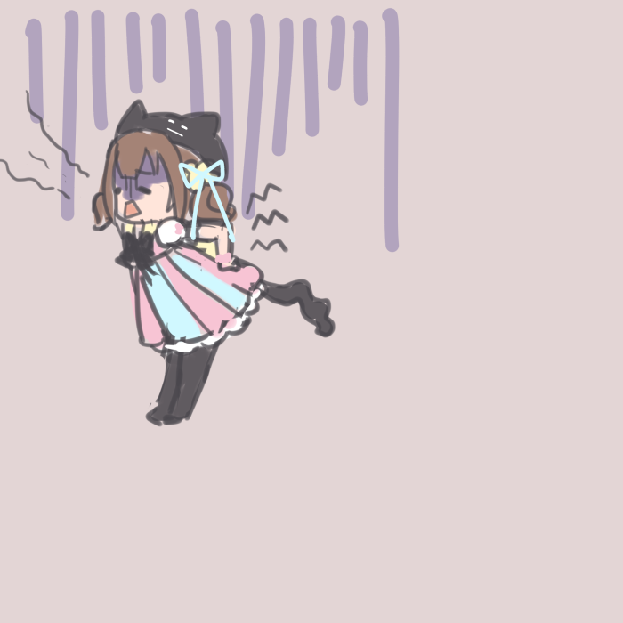 「astaga boyokku... 」|haloclo 🎀🩵🐾のイラスト