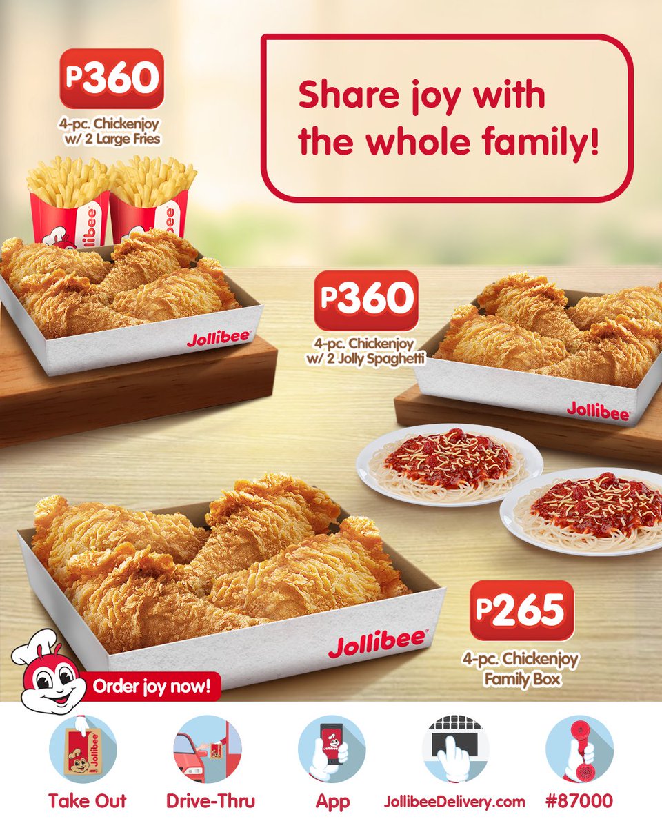 Jollibee Chicken Spaghetti Meal