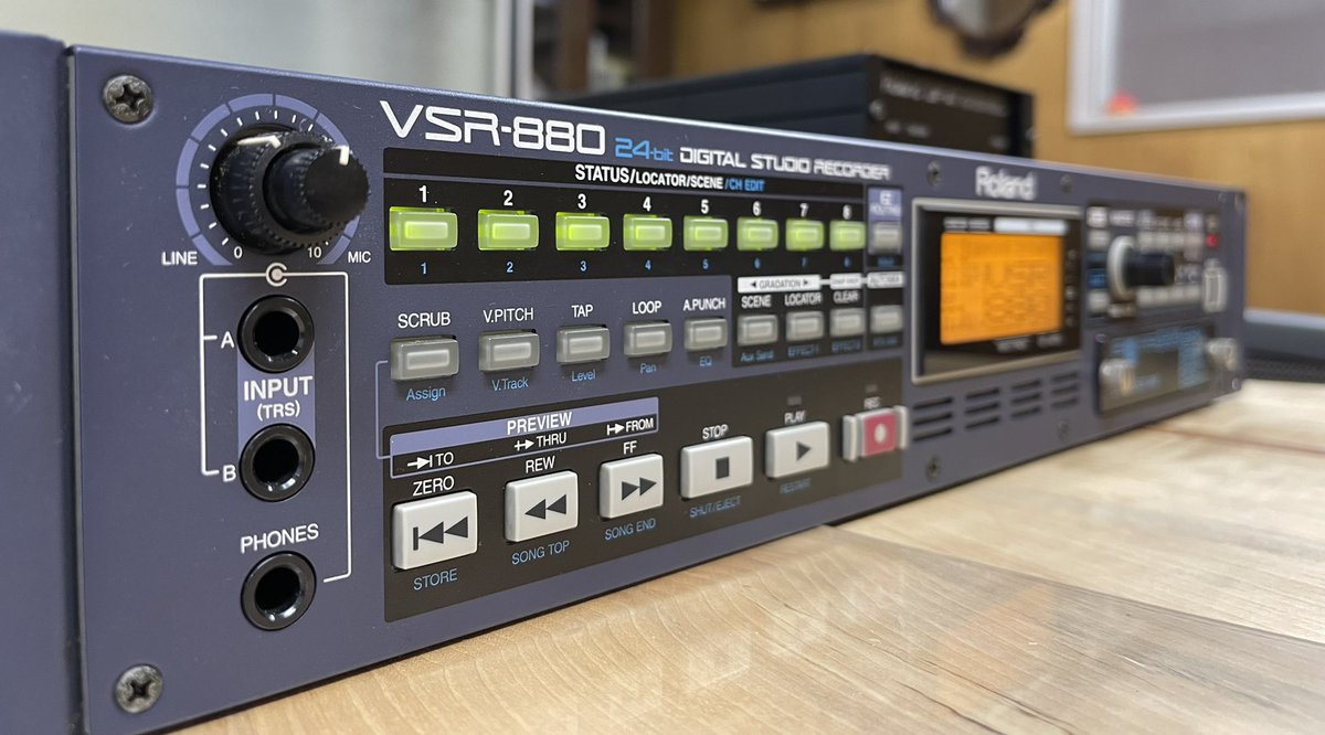 Gravador multitrack: HD em 24 bits – Joe S