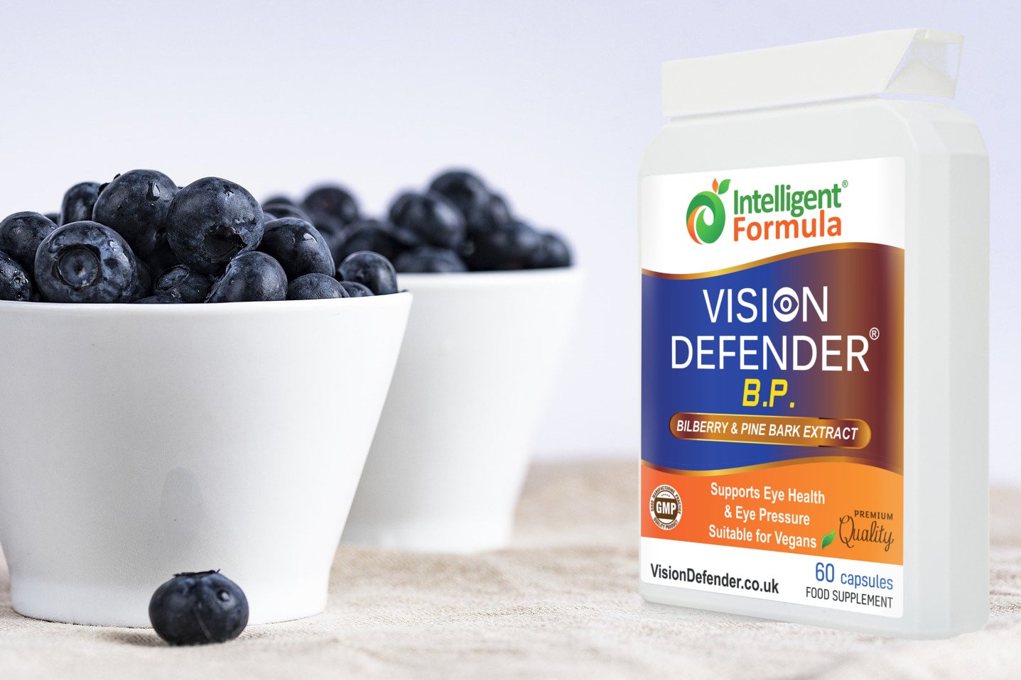 Eye Vitamins Supplements - Vision Defender AMD, Omega, MZ, MAC