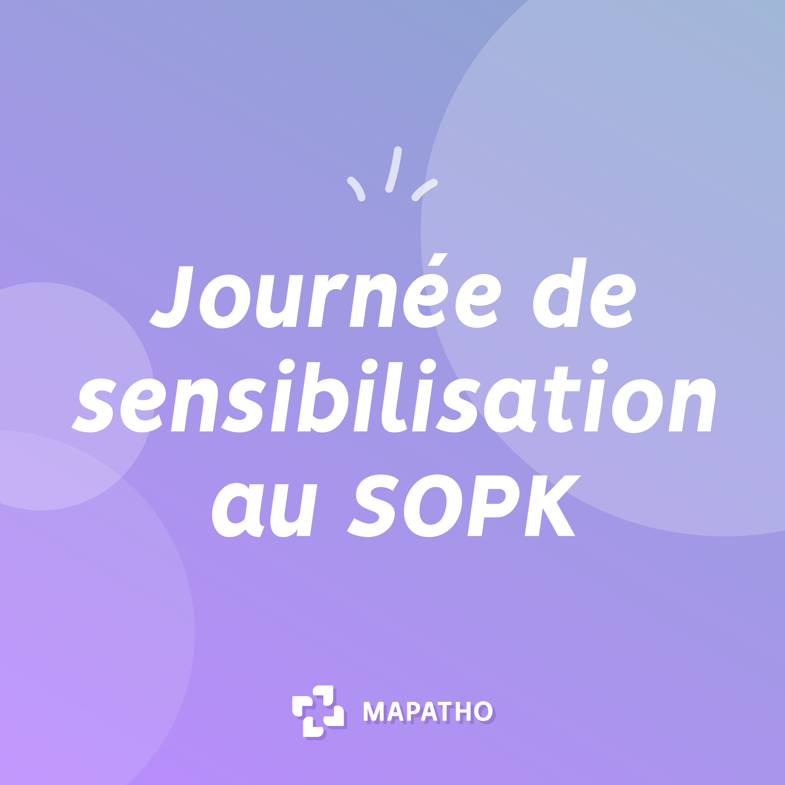 Sensibilisation Au SOPK