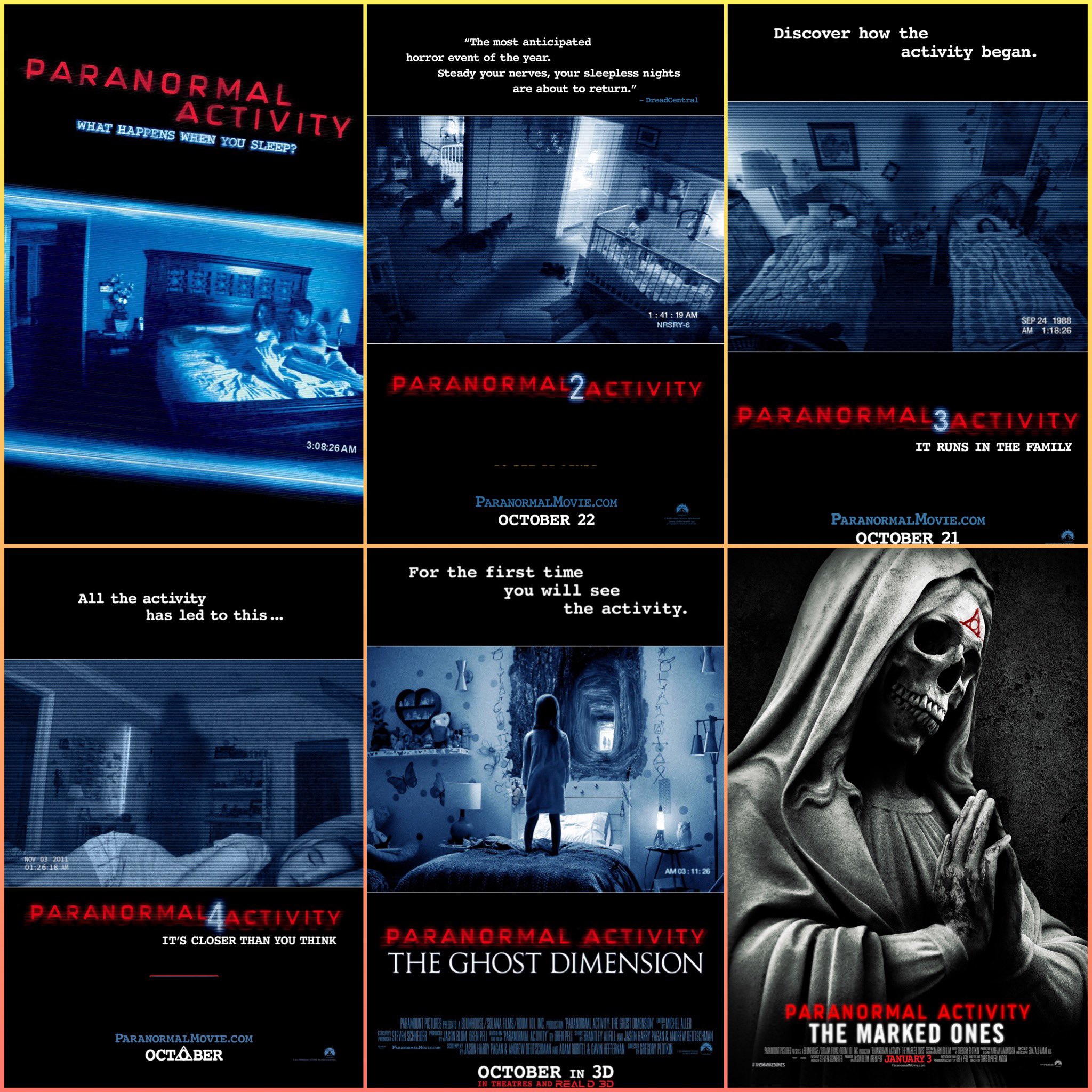 Paranormal Activity Movie Poster