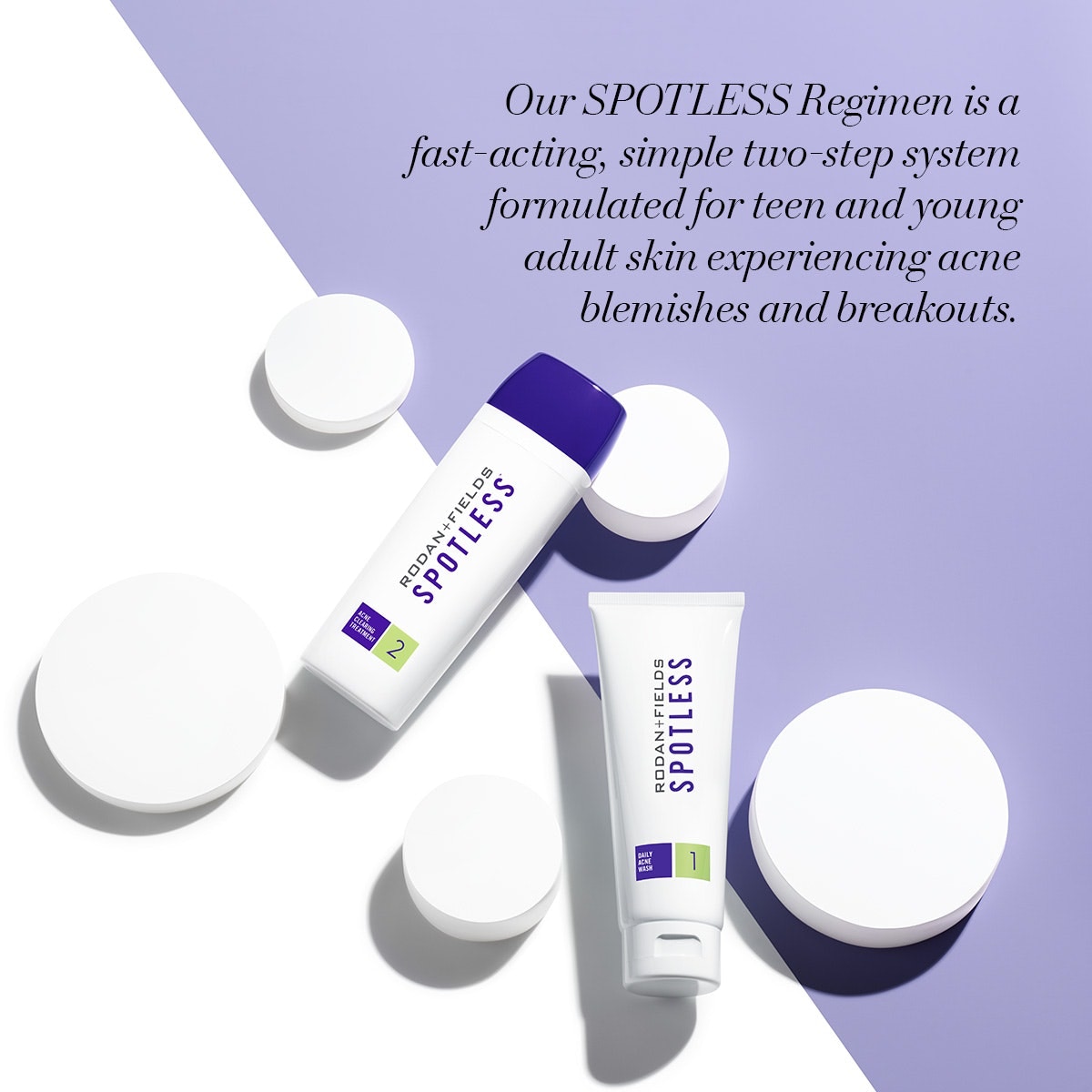 Rodan + Fields SPOTLESS REGIMEN for TEENS & YOUNG ADULTS, Brand New ...