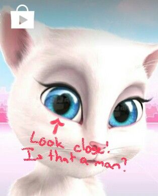 Talking Tom Hacker Eyes Prospekthalter, Prospektaufsteller,